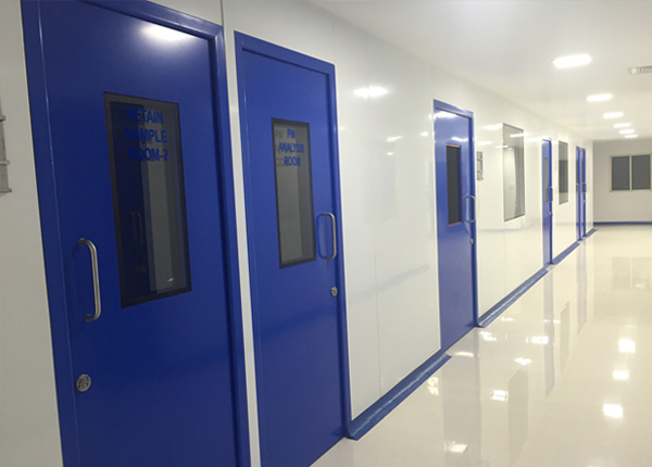 Modular Clean Room Wall Partition Panels, Ceiling panel, glass view ...
