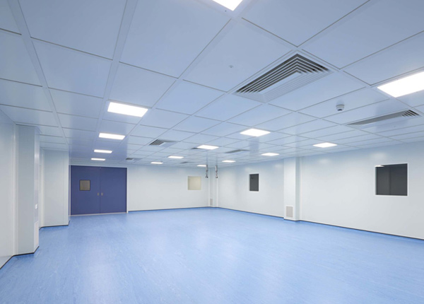 Modular Clean Room Wall Partition Panels, Ceiling panel, glass view ...